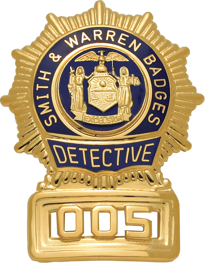 S24X Reverse Enamel Panel Badge - Sunburst | Badge And Wallet