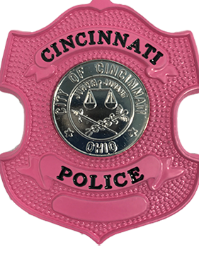 Cincinnati Police Officer Pink Badge | Badge And Wallet