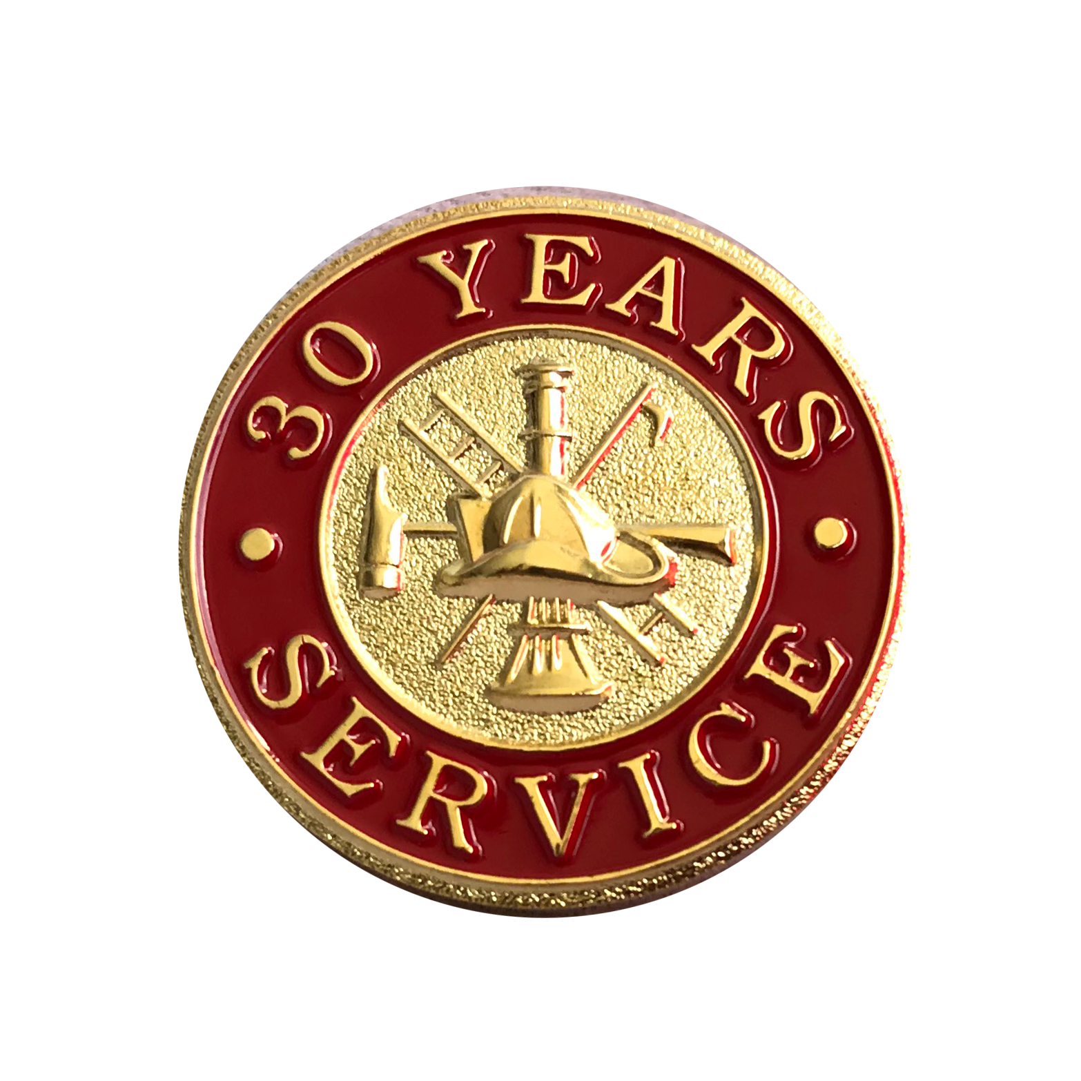 Firefighter Service Pin - 30 Years | Badge And Wallet