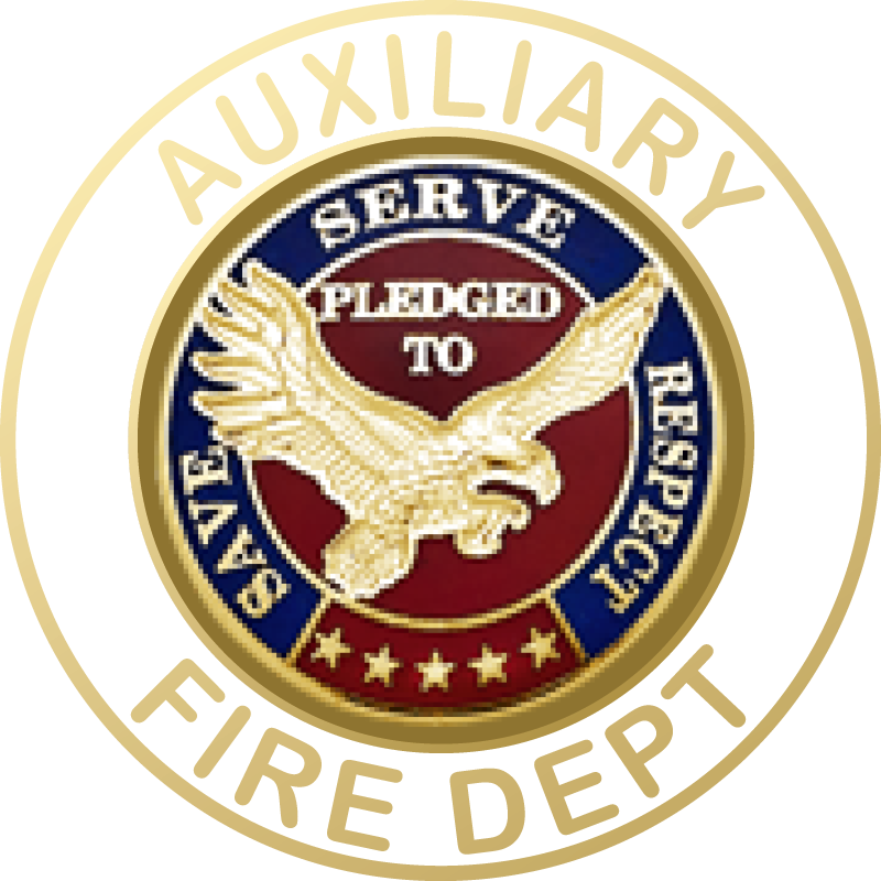 M1719 - Auxiliary Fire Dept. | Badge And Wallet
