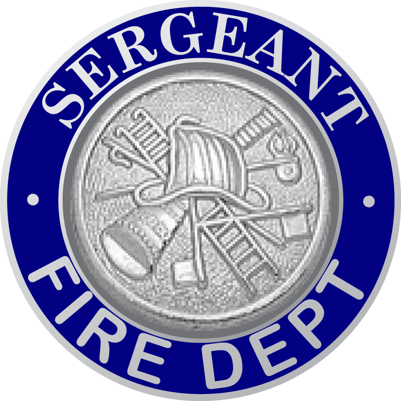 M1724 - Sergeant Fire Dept. | Badge And Wallet
