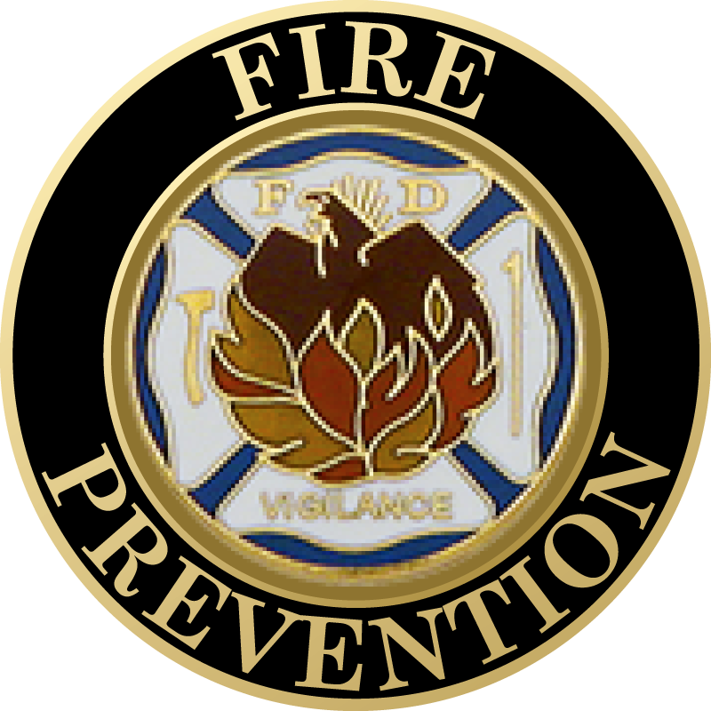 M1741 - Fire Prevention | Badge And Wallet