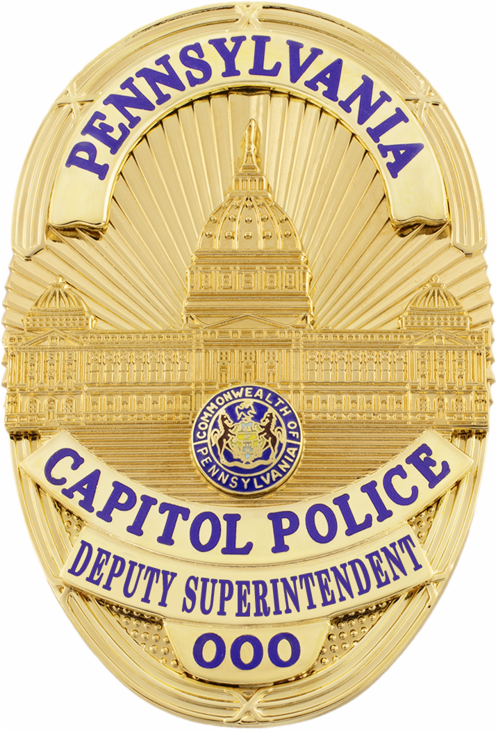 PA Capitol Police - DEPUTY SUPERINTENDENT | Badge And Wallet