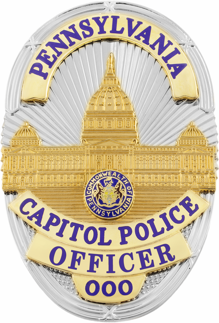 PA Capitol Police - OFFICER | Badge And Wallet
