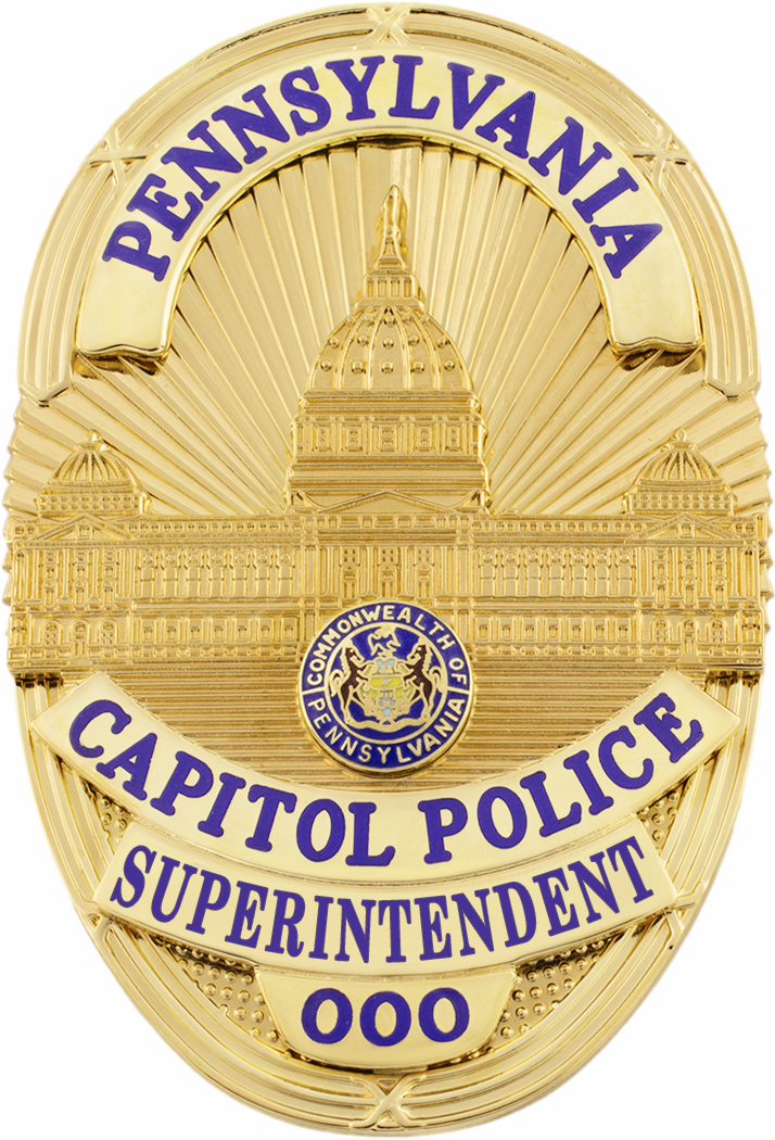 PA Capitol Police - SUPERINTENDENT | Badge And Wallet