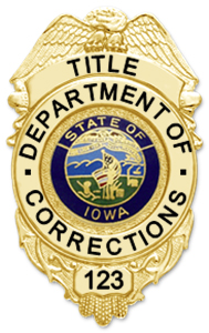 Iowa Corrections Badge | Badge And Wallet