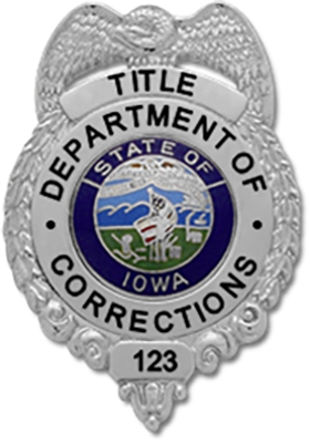 Iowa Corrections Badge | Badge And Wallet