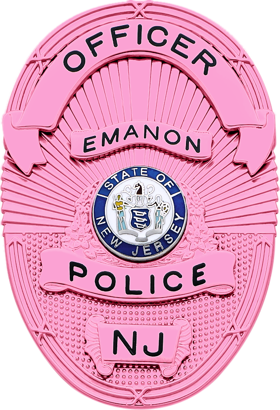 S665A Breast Cancer Awareness | Badge And Wallet