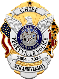 Perryville Police Anniversary Badge | Badge And Wallet