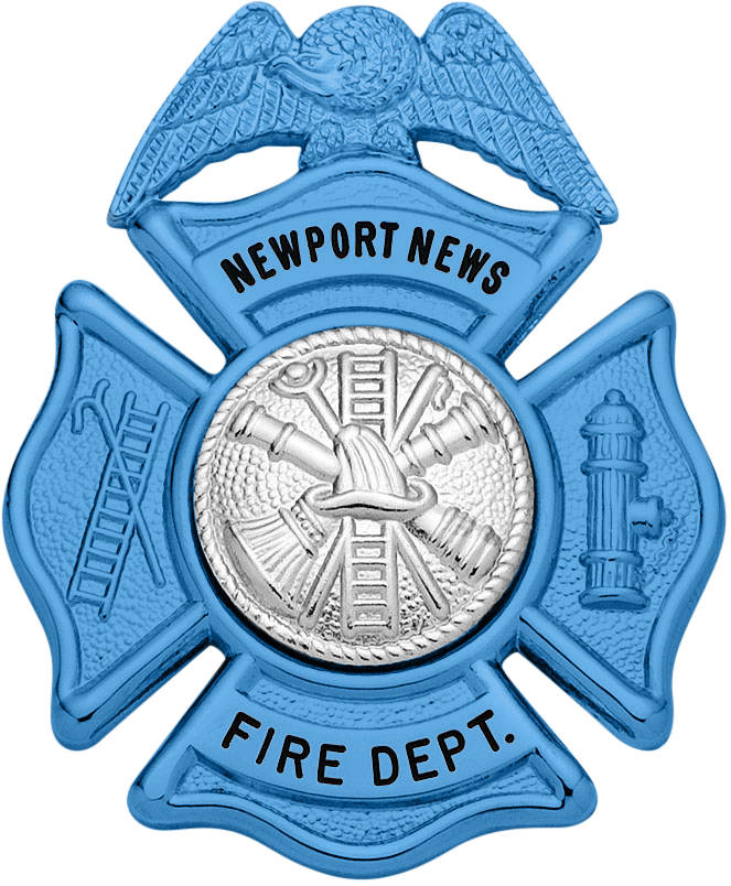 F141A-BLUE | Badge And Wallet