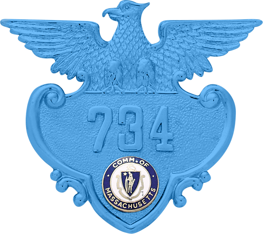 S127-BLUE | Badge And Wallet