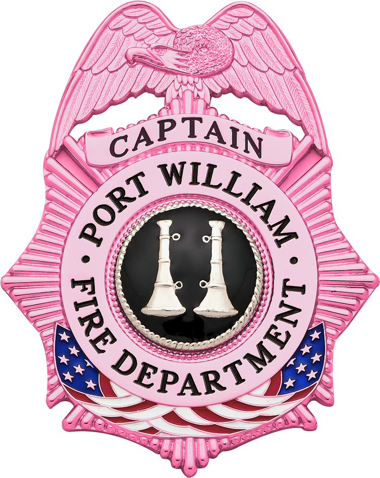 S634 PINK | Badge And Wallet