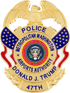 MWAA Trump 47th Inauguration Badge | Badge And Wallet