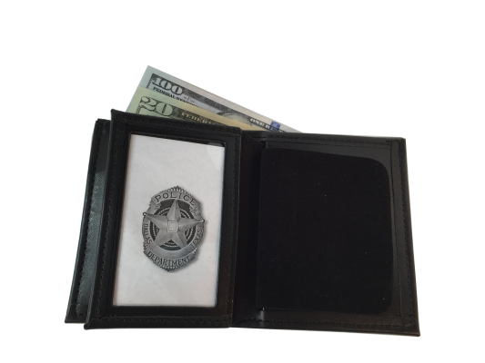 Dallas Police - Hidden Badge Wallet w/ Money Pocket | Badge And Wallet