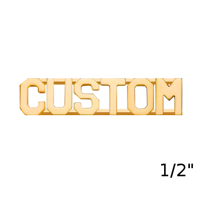 Collar Letters | Badge And Wallet