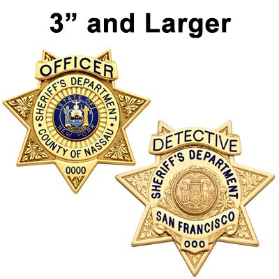 7-Point Stars | Badge And Wallet